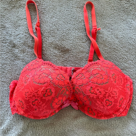 La SENZA | Intimates & Sleepwear | La Senza Vibrant Lace Bra In Red ...